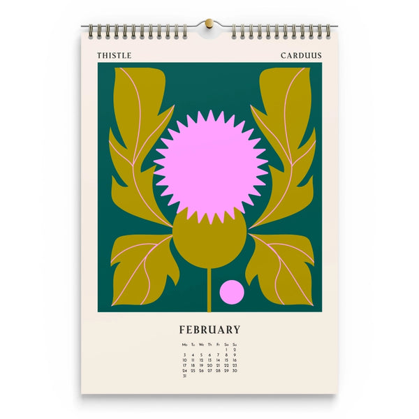 2025 Wall Calendar - Columbia Road - Gently Elephant