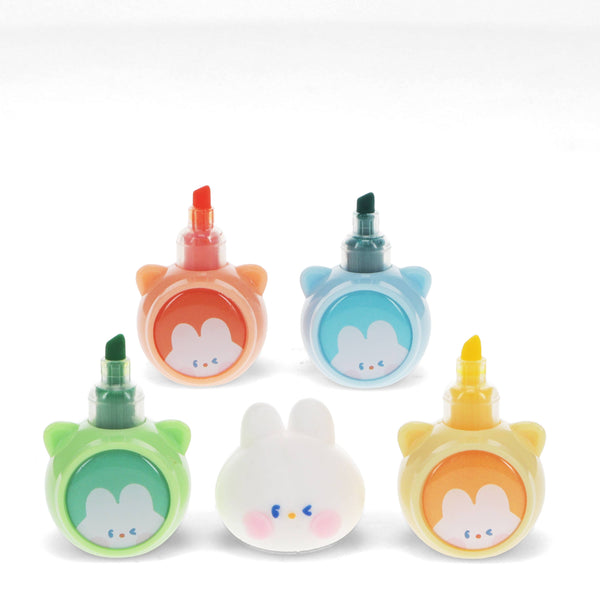 Stackable Highlighter Set - Bunny - Gently Elephant