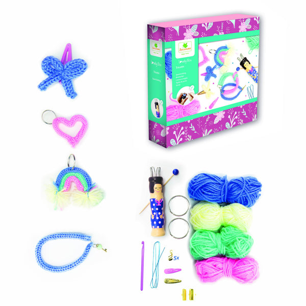 Lovely Box Spool Knitting Kit - Gently Elephant