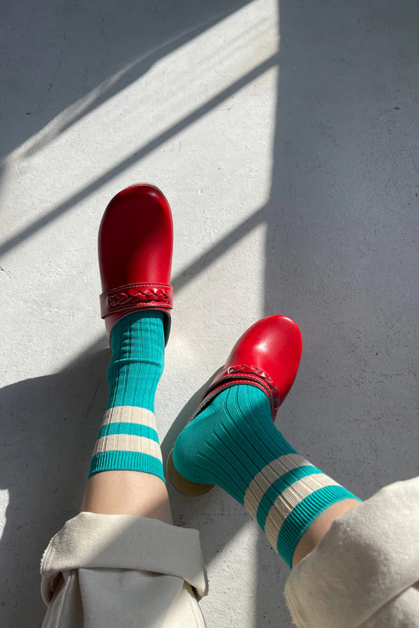 Her Socks - Varsity Jade - Gently Elephant