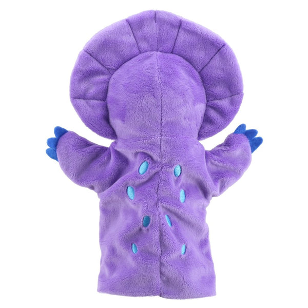 My First Dinosaur Puppets - Purple Dinosaur - Gently Elephant