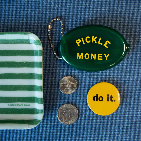 Coin Pouch - Pickle Money - Gently Elephant