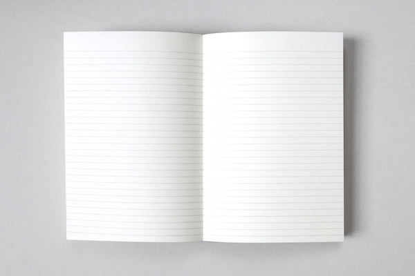 Limited Edition - A5 Layflat Notebook Ruled Pages - Enid print Turquoi ...